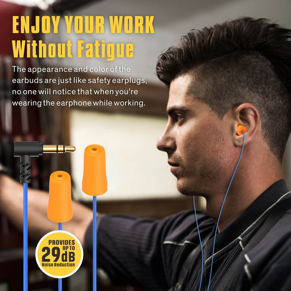 Noise Isolating Earbuds for Industrial Work – hearprotek
